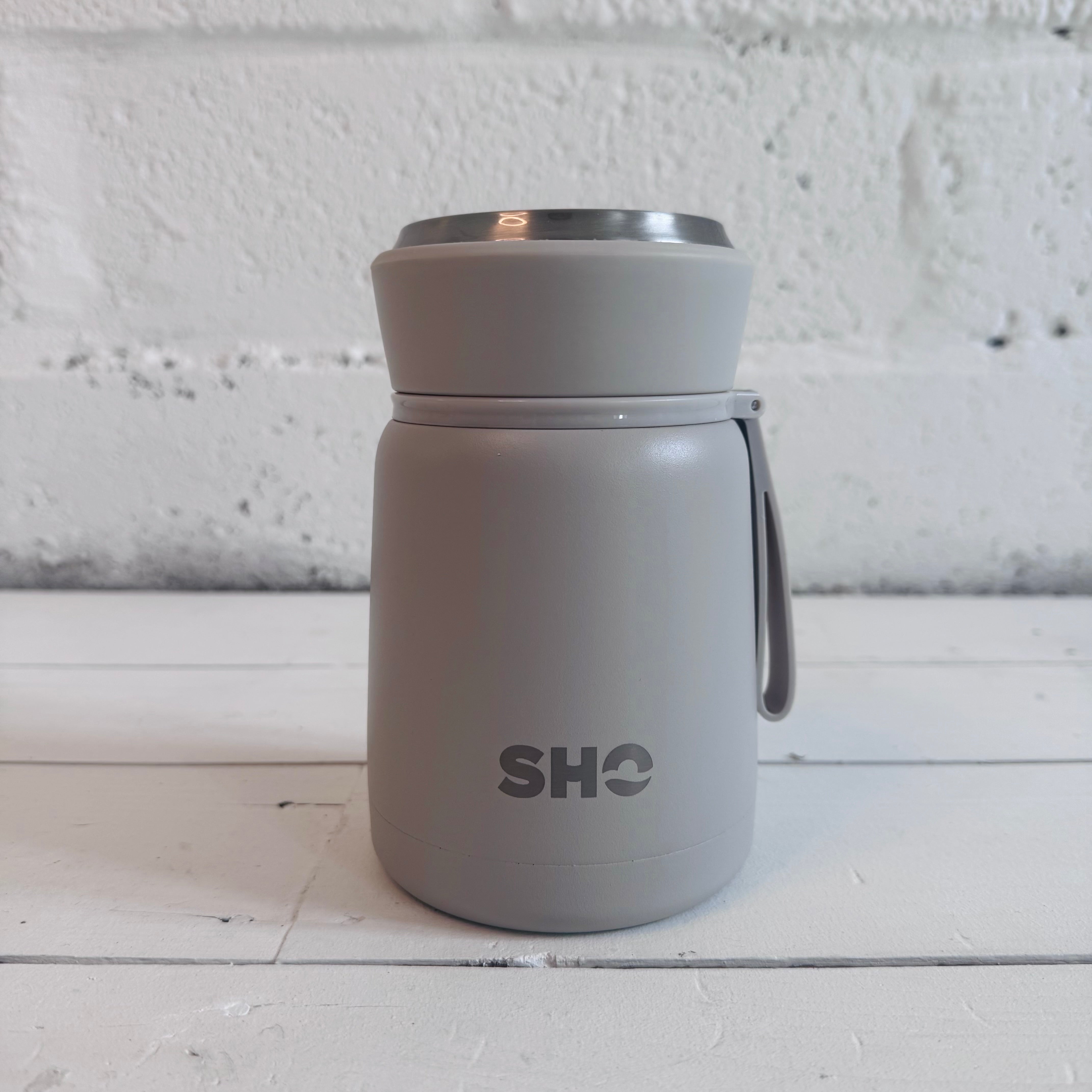 SHO Food Flask | Soft Taupe | 530ml – Loving by Nature